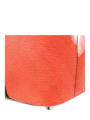 Hermès 2023 Toile Goeland And Swift Cargo Picotin Lock 18 Handbag - Pink