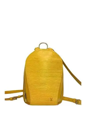 LOUIS VUITTON Epi Mabillon Backpack - Yellow