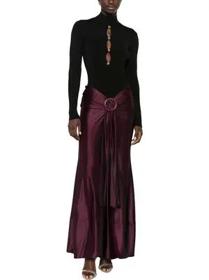 PACO RABANNE Rabanne Ring Detail Maxi Skirt