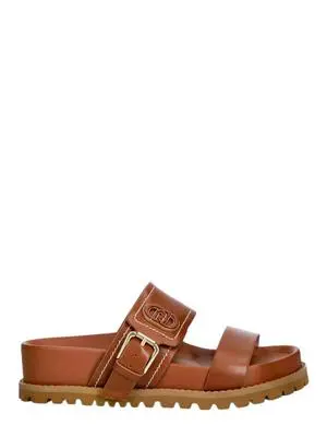 Liu Jo Buckle-fastening Sandals - Brown