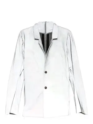 ISAAC SELLAM EXPERIENCE Talmud Leather Jacket - Grey
