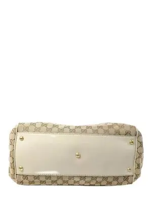 Gucci Gg Canvas Shoulder Bag - Neutrals