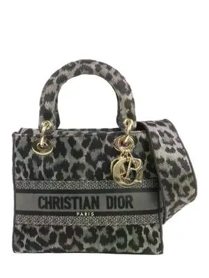 Dior Lady D-lite Tote Bag - Grey