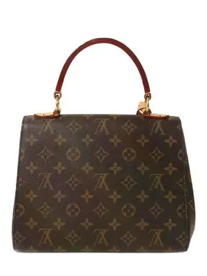 LOUIS VUITTON Monogram Cluny Bb Tote Bag - Brown