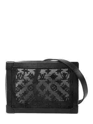 LOUIS VUITTON Louis Vuitton Soft Trunk Shoulder Bag Black