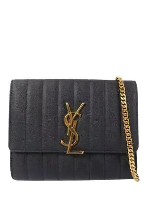 SAINT LAURENT Saint Laurent Vicky Quilted Shoulder Bag