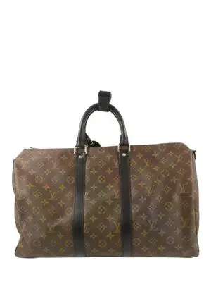 LOUIS VUITTON 45 Bandouliere Monogram Keepall - Brown