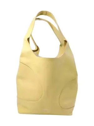FERRAGAMO Cut-out Shoulder Bag - Yellow