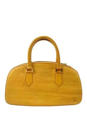 LOUIS VUITTON Jasmin Leather Tote Bag - Yellow