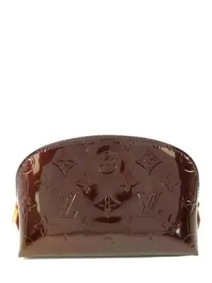 LOUIS VUITTON Monogram Vernis Cosmetic Pouch - Brown