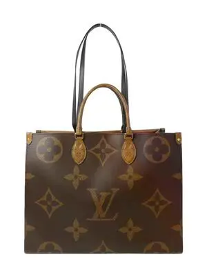 LOUIS VUITTON On The Go Gm Tote Bag - Brown
