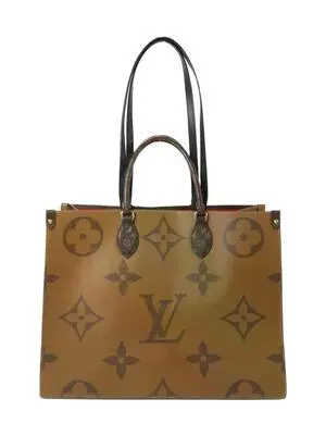 LOUIS VUITTON On The Go Gm Tote Bag - Brown
