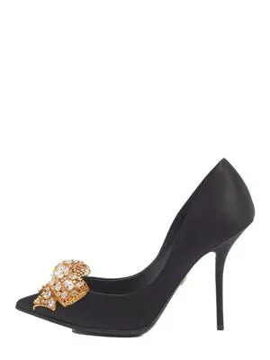 Dolce & Gabbana Embellished Stiletto Pumps - Black