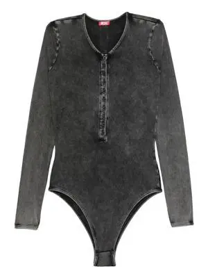 DIESEL® Diesel Fresya Acid-Wash Bodysuit Black