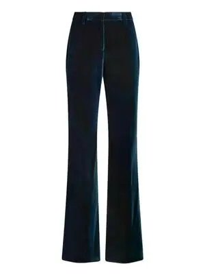 ETRO ETRO Cotton Velvet Flared Trousers
