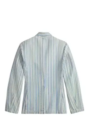 Ralph Lauren Striped Blazer - Blue