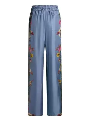 ETRO Etro Silk Paisley Print Trousers