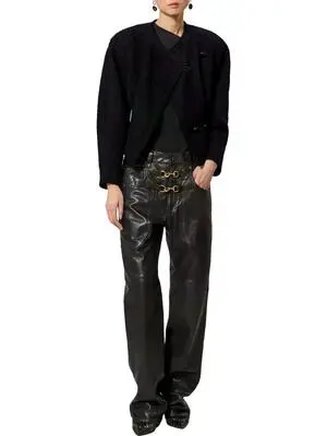 Isabel Marant Étoile Bouclé Asymmetrical Jacket - Black