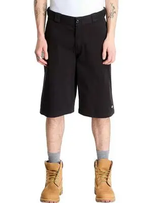 Dickies Loose-fit Cotton Shorts - Black