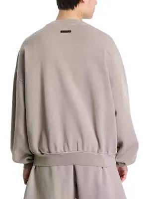 Fear Of God Logo Print Sweatshirt - Neutrals
