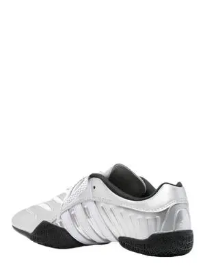 Adidas Taekwondo Elite Metallic 3-stripe Sneakers - Silver