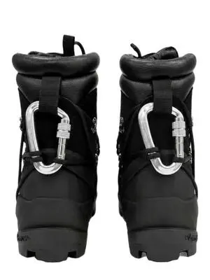HELIOT EMIL Carabiner-detail Lace-up Boots - Black