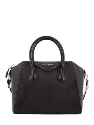 Givenchy Antigona Leather Small Satchel - Black