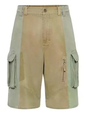 MAISON MARGIELA Cotton Cargo Shorts - Neutrals