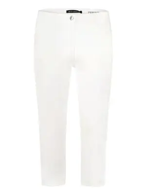 BETTY BARCLAY Cropped Trousers - White