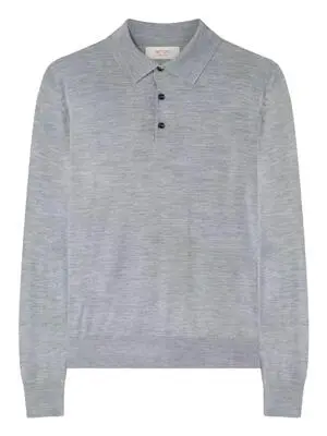 RETORI Knit Polo Shirt - Grey