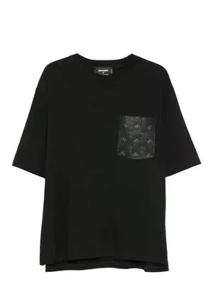 Dsquared2 Embossed-logo T-shirt - Black
