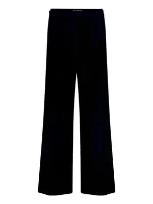 BETTY BARCLAY Tie-fastening Wide-leg Trousers - Blue