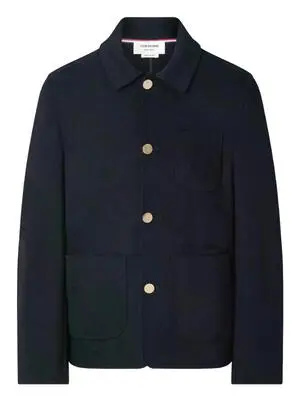 Thom Browne Compact Milano Shirt Jacket - Blue