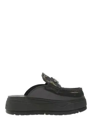 JORDAN Embellished Mules - Black
