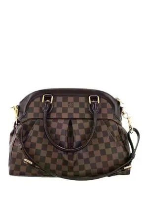 LOUIS VUITTON Trevi Pm Damier Satchel - Brown