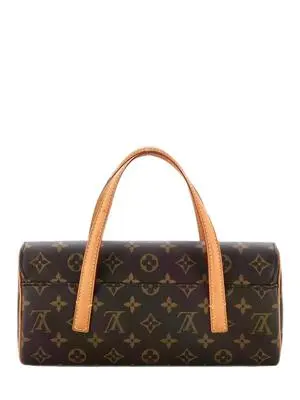 LOUIS VUITTON Monogram Canvas Satchel Handbag - Brown