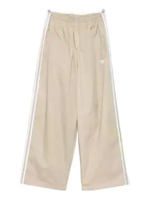 Adidas Adicolor Sst Logo-embroidered Trousers - Neutrals