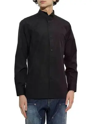 MAISON MARGIELA Wing-tips Collar Long-sleeve Shirt - Black