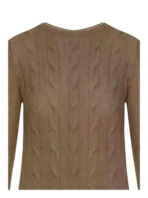 Ralph Lauren Cable-knit Cashmere Sweater - Neutrals