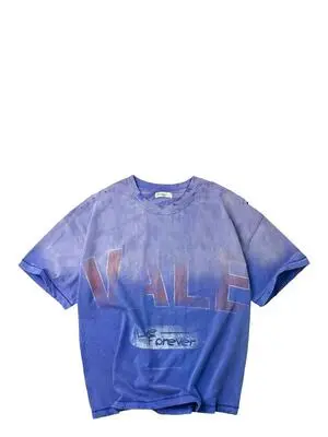 VALE FOREVER Logo-print T-shirt - Blue