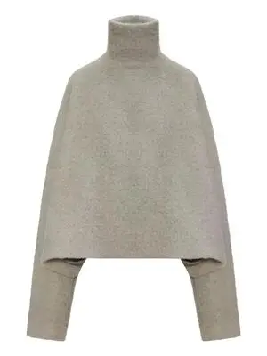 RICK OWENS Rick Owens Jumbo High-Neck Sweater
