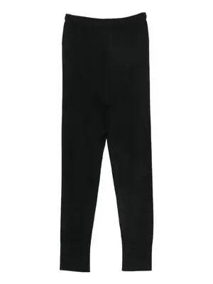 Malo Fine-knit Cashmere Leggings - Black