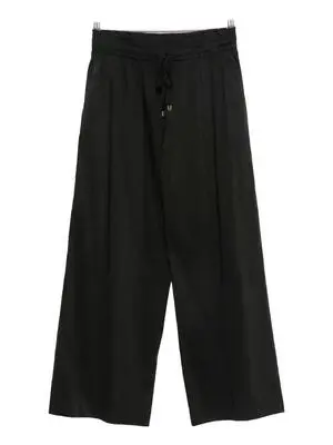 CLIPS Drawstring Waist Trousers - Black
