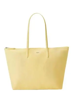 Lacoste Logo-appliqué Tote Bag - Yellow