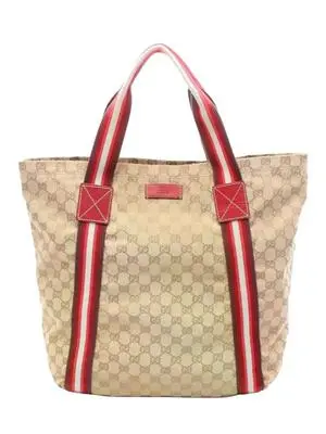 Gucci Gg Crystal Tote Bag - Neutrals