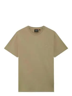 LYLE & SCOTT Logo-embroidered T-shirt - Neutrals