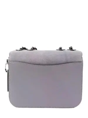 COACH VINTAGE Suede Shoulder Bag - Grey