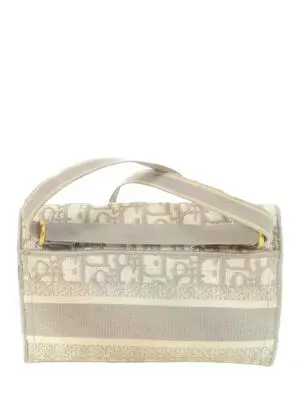 Dior Saddle Oblique Canvas Cross Body Bag - Neutrals