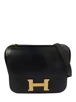 Hermès Constance Shoulder Bag - Black
