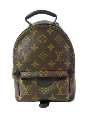 LOUIS VUITTON Palm Springs Mini Backpack - Brown